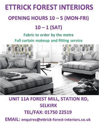 Ettrick Forest Interiors, Interior Designers In Selkirk