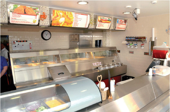 Redz Traditional Fish And Chips, Fish And Chip Shops In Washington